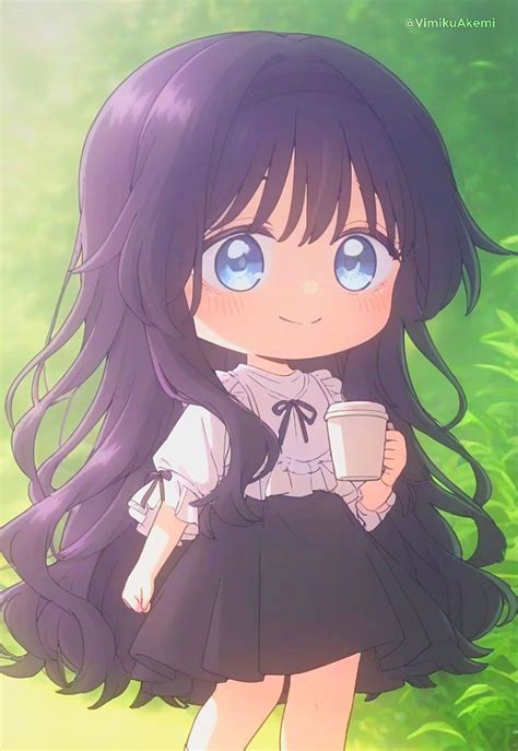Waguri Kaoruko Chibi Ver Di 2025 Gambar Animasi Kartun Gambar