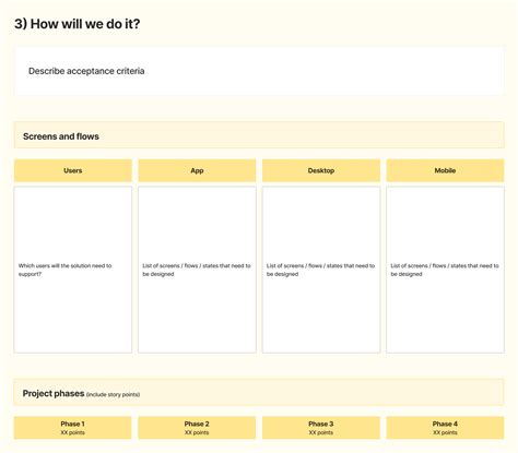Ux Project Scoping Template Figma