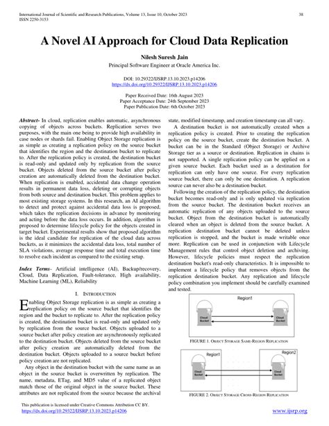 Pdf A Novel Ai Approach For Cloud Data Replication