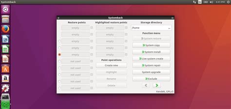 restore ubuntu to previous state using systemback ostechnix
