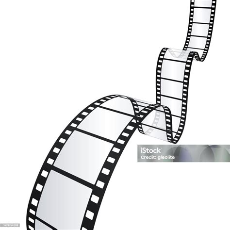 영화 영화 및 사진 35mm 필름 스트립 배경 템플릿 벡터 3d 필름 스트립 요소 할리우드에 대한 스톡 벡터 아트 및 기타