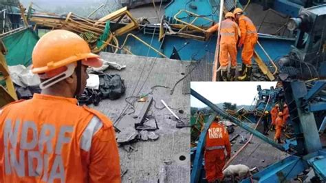 Tragic Accident 16 People Died After Girder Launching Machine Fell In