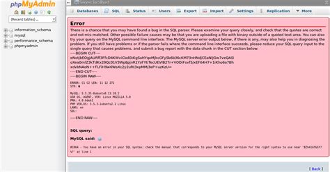 Mysql Why I Cannot Import The Database Stack Overflow