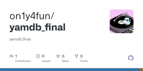 GitHub On1y4fun Yamdb Final Yamdb Final