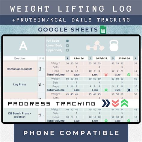 Protein Tracker Etsy