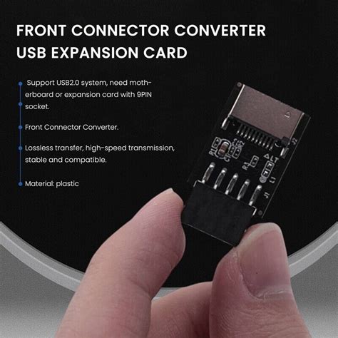 Motherboard Usb2 0 9pin To Type C A Key Front Connector Converter Usb3 2 G6g2 Ebay
