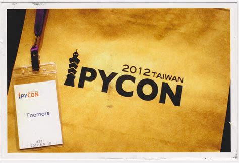 One Postcard A Day 2013 Taiwan Pycon May 25 26