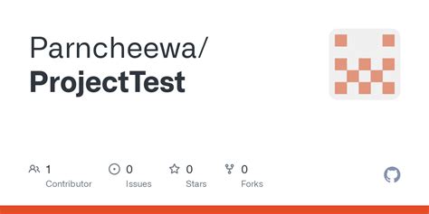 Github Parncheewaprojecttest
