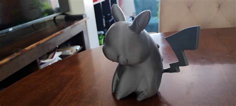 Работа Пикачу, напечатанная в формате 3D • Сделано на 3D-принтере ...