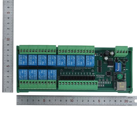 2 In1 12 Dio Ethernetrs485 Relay Switch Module Modbus Rtu Tcpip