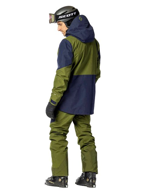 Полукомбинезон горнолыжный мужской SCOTT Vertic GTX 2L Fir Green/Dark ...