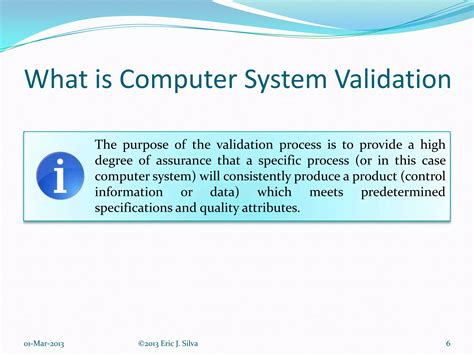 Computer System Validation Pptx