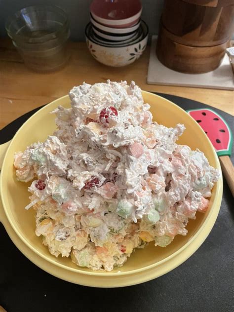 Classic Ambrosia Salad Recipe A Nostalgic Favorite Old Fashioned