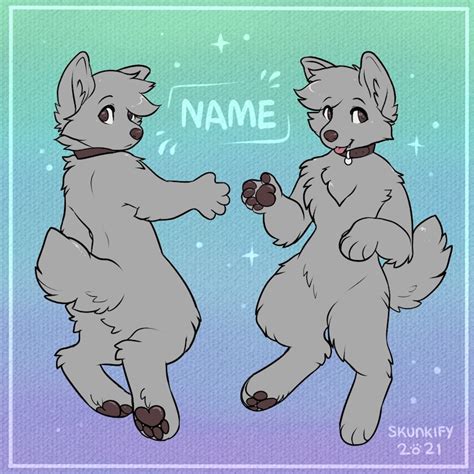 Protogen Reference Sheet Base Etsy