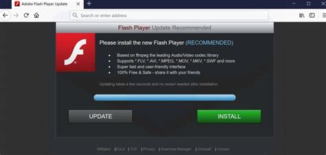 Remove Flash Player Update Recommended Fake Alert Virus