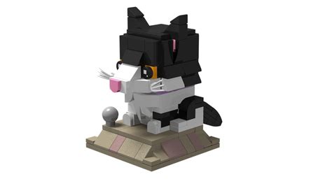 Lego Moc Brickheadz Ponçik By Joelmd Rebrickable Build With Lego