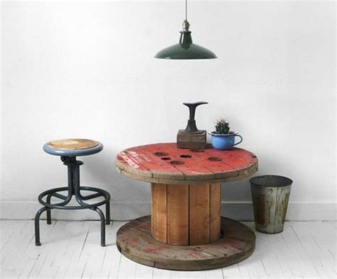 Que Faire Avec Un Touret 60 Idées Récup Pour Une Déco Singulière
