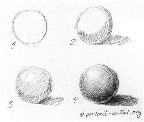 Shading A Sphere Learn Basic Drawing Techniques
