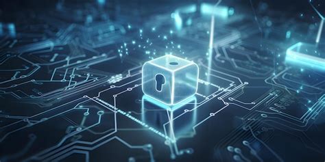 Premium AI Image Cybersecurity And Information Or Network Protection
