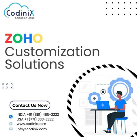 Codinix Technologies Inc On Linkedin Zohocustomization Zohocrm Zohodesk Zohofinance