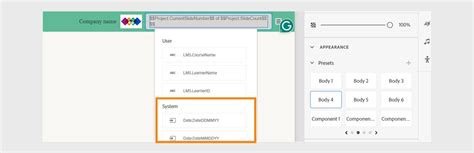 Add A Header To Your Adobe Captivate Project