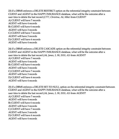 Solved HAPPY INSURANCE Observe The HAPPY INSURANCE DATABASE Chegg