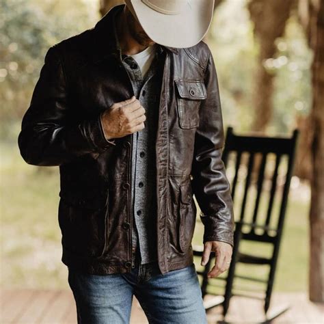 Leather Barn Coat Leatherings