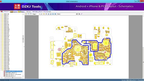 H6218 Main Pcb V1 1 Placement Tecno Kf6i Tecno Schematic Dzkj Schematics And Pcb Layout