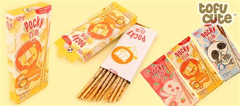 Buy Glico Pocky Lion Banana Pudding At Tofu Cute