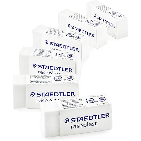 Staedtler Soft 526 S30 Gomas De Borrar De Color Blanco 1 Goma De