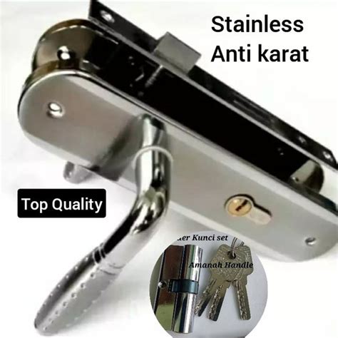 Jual Pegangan 1 Set Handle Ongkel Pintu Gagang Ongkel Pintu Besar 25cm Bulat Di Lapak Amanah