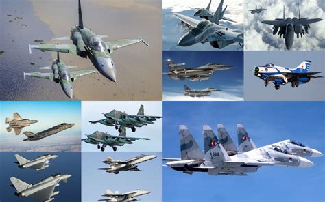Os 10 aviões de combate mais populares em operação no mundo Cavok Brasil