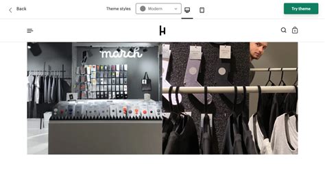 Shopify Highlight Theme Monochrome Magic For Art Stores