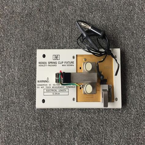 安捷伦agilent Keysight 16092a 16094a 16192a测试夹具 产品关键词agilent安捷伦16092a