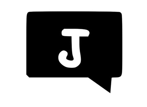 Comic Speech Bubble J Graphic By Graphicsbam Fonts · Creative Fabrica