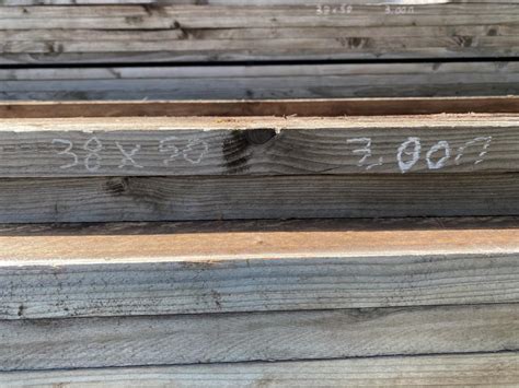 Photos Liteaux 38 X 50mm 300m Traité Classe 3 La