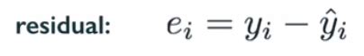 Residual Formula MAKE ME ANALYST