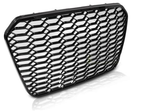 Grill Audi A6 C7 4g 11 14 Rs6 Look Czarny Połysk Plaster Miodu Pdc Za
