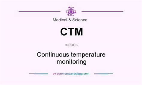 Ctm Continuous Temperature Monitoring In Medical Science By