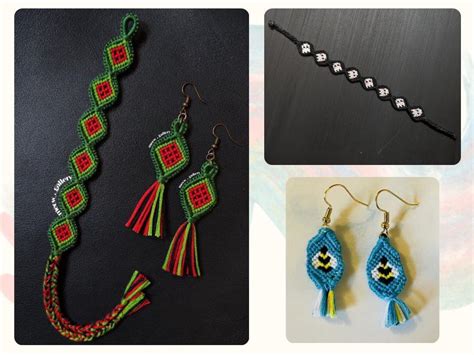 Shaped Border Technique Tutorial BraceletBook