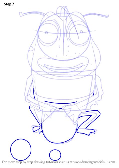 How To Draw Brown From Larva Larva Step By Step