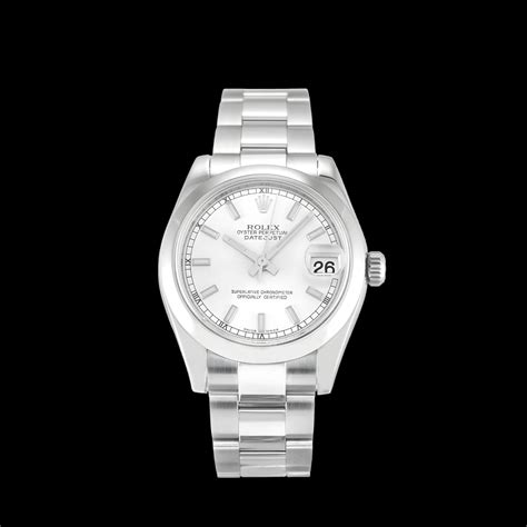 Rolex Lady Datejust Ref178240 30mm ငွေရောင် ဒိုင်ခွက်