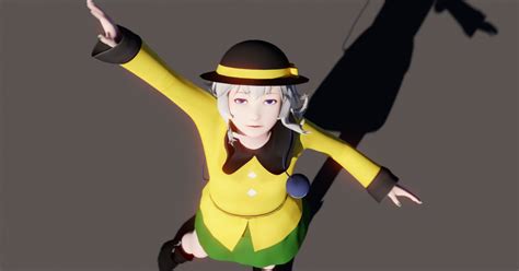 Blender そばかす式 こいしちゃん レンダリングテスト3 今三郎のイラスト Pixiv