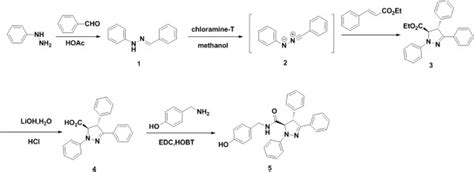 Scheme For BHX Synthesis 1 E 1 Benzylidene 2 Phenylhydrazine 2