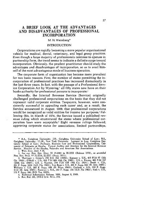 Pdf Brief Look At The Advantages And Disadvantages Of Dokumen Tips