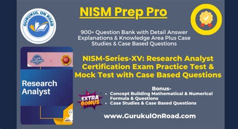 Nism Series Xv Research Analyst Certification Exam Practice Test