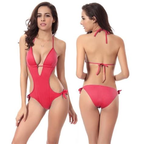 Sexy des femmes nu monokini maillot de bain plage Achat Vente maillot de bain Soldes dès