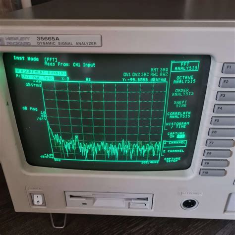 35665a Hp Signal Analyzer Aukro