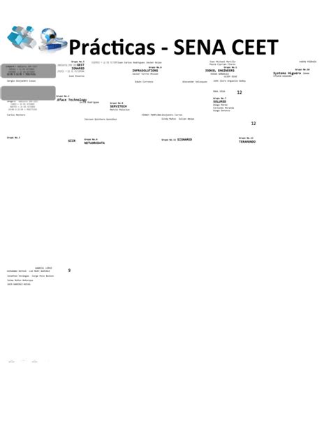 Listado Práctica Sena Ceet Pdf