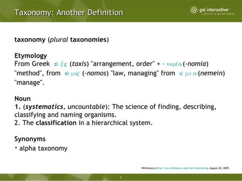 Taxonomy And User Experience Ppt